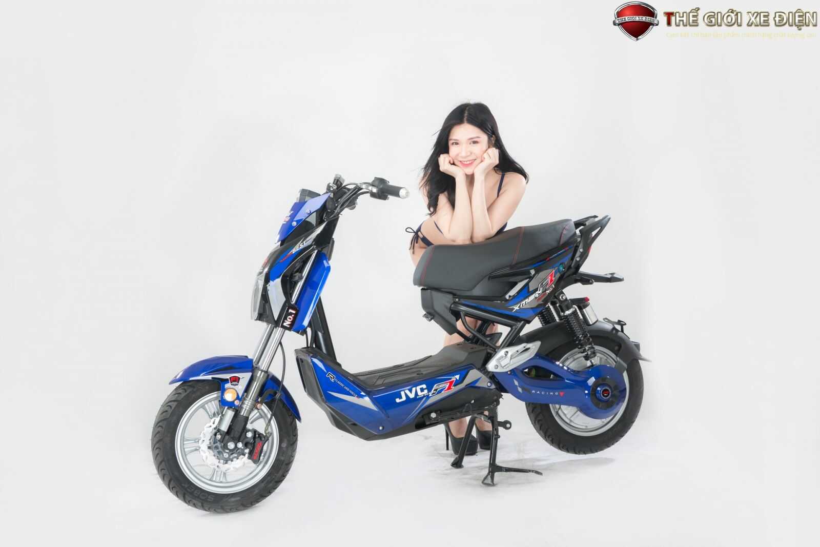 Cùng khám phá xe máy điện Xmen JVC F1 phanh đĩa có những điểm gì nổi bật?